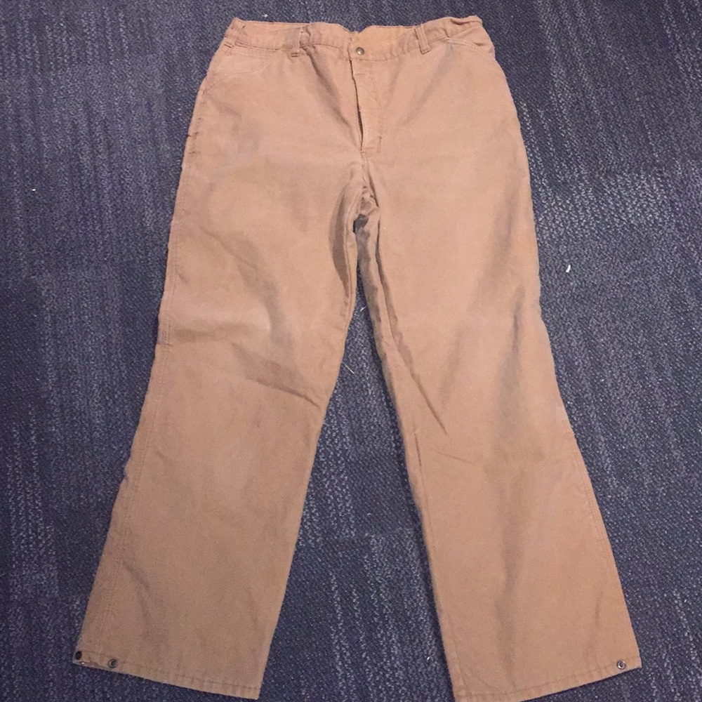 Walls Work Wear Super Thick Canvas Pants - Gem